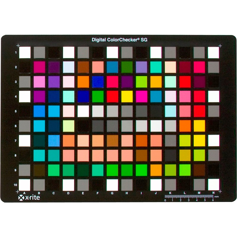 Digital ColorChecker SG Card