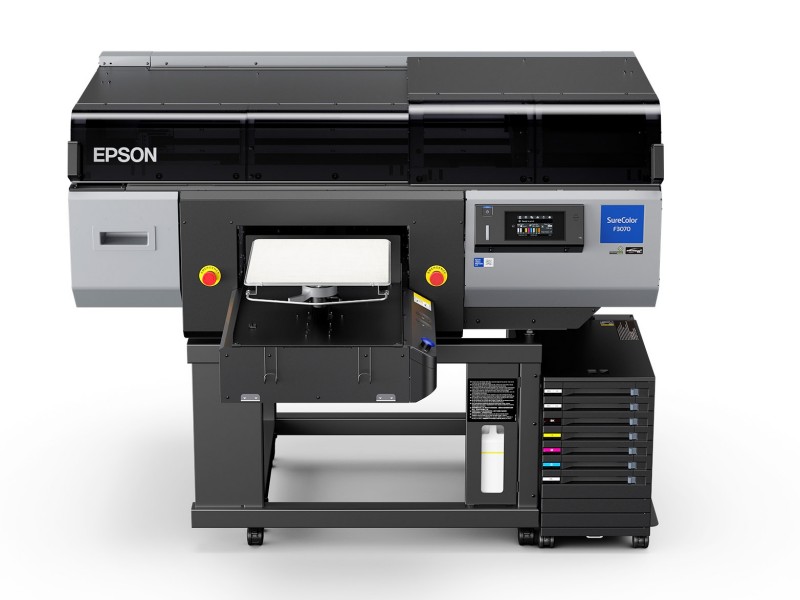 EPSON SC-F3000: Novi produkcijski tiskalnik za direktni tisk na tkanino